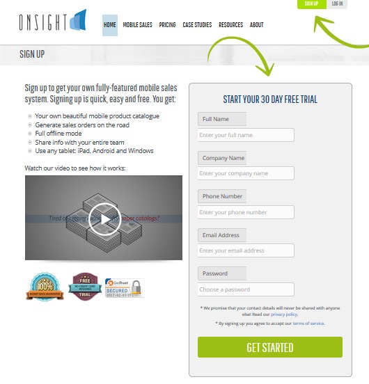 How do I sign up for an Onsight account? | User Guide - Onsight