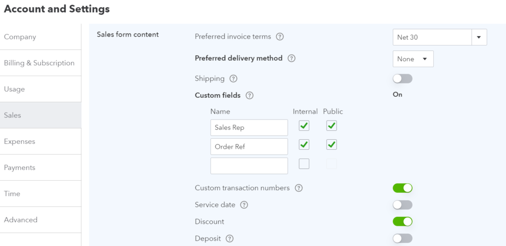 How do I create a QuickBooks custom field for the Onsight order number? | User Guide - Onsight